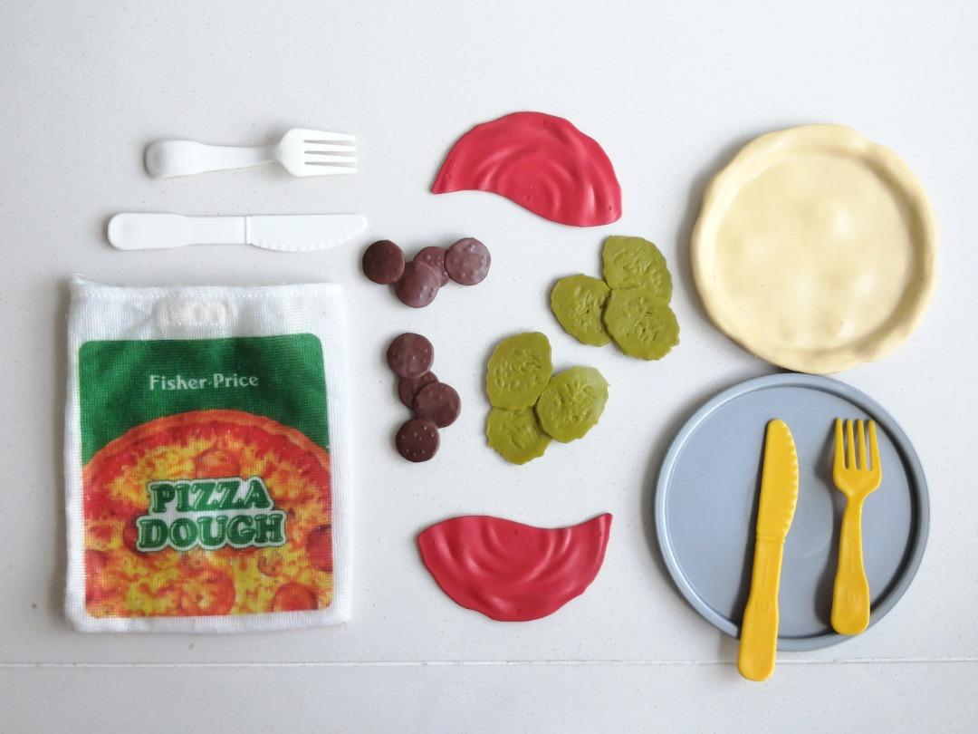 1987 Fisher Price Pizza Dough Toy Set. (Vintage Pizza Huts Toys from ...