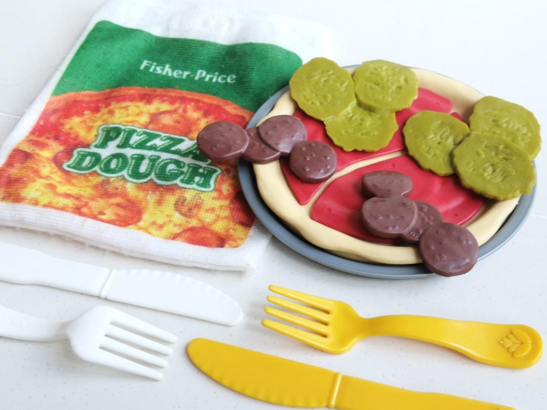 1987 Fisher Price Pizza Dough Toy Set. (Vintage Pizza Huts Toys from ...