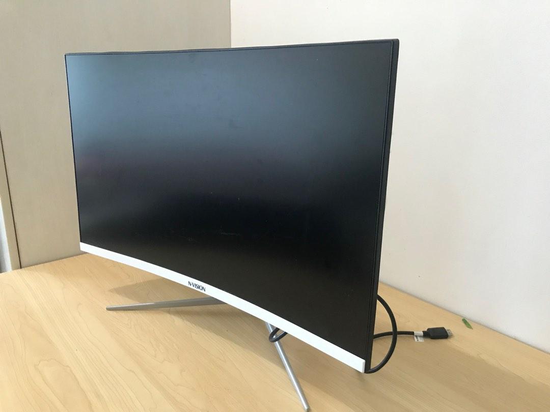 27 inches Nvision Curve Monitor, Computers & Tech, Desktops on Carousell