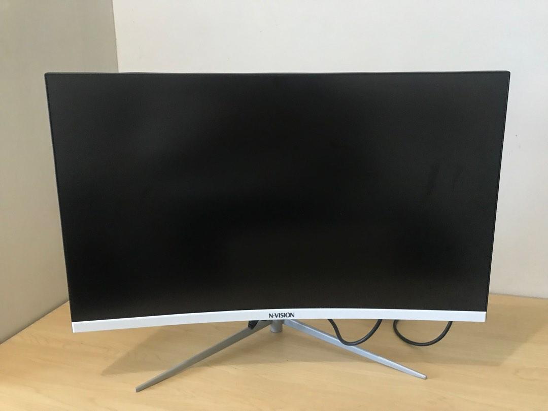 27 inches Nvision Curve Monitor, Computers & Tech, Desktops on Carousell