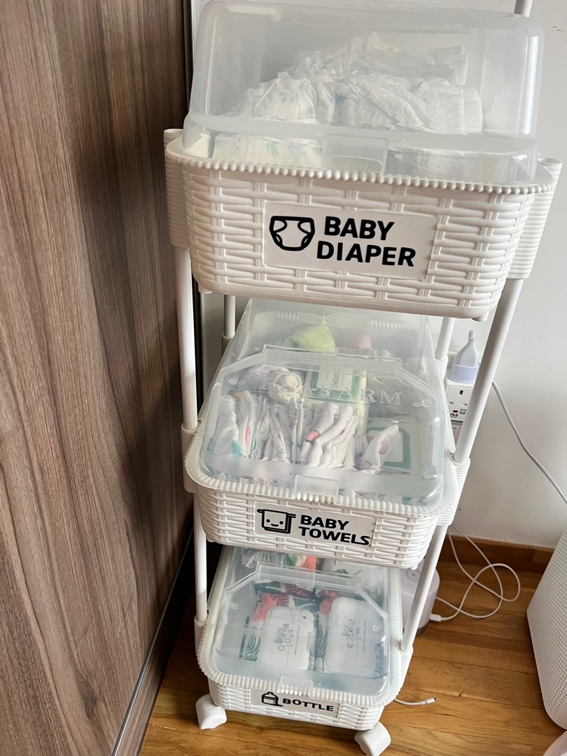 3 Drawer Trolley, Babies & Kids, Baby Nursery & Kids Furniture, Kids ...