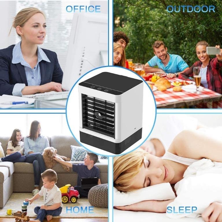 41. Mini Mobile Air Conditioner 4 in 1 Portable Ice Cube Cooler USB ...