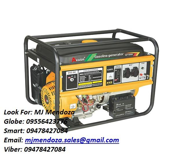 6.0kVA GP6000 Portable Gasoline Generator, Commercial & Industrial ...
