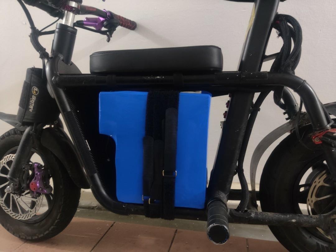 Custom CATL / EVE Prismatic Li-ion Battery Packs For Fiido PMD PMA E ...