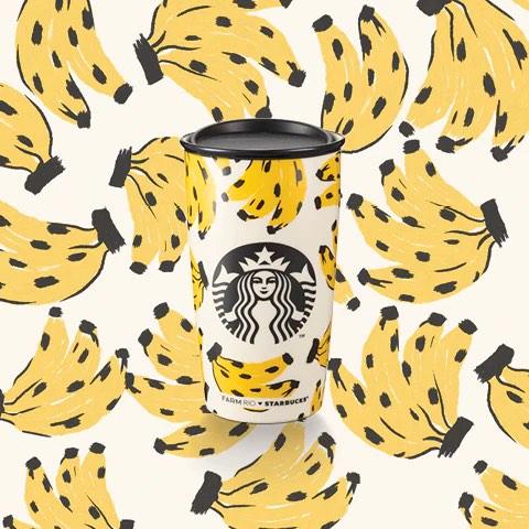 代購 12OZ STARBUCKS® X FARM RIO BANANA CERAMIC DOUBLE WALL TRAVELER 12OZ ...