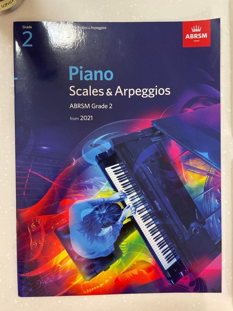 ABRSM Piano Scales & Arpeggios Grade 2 (2021), Hobbies & Toys, Music ...