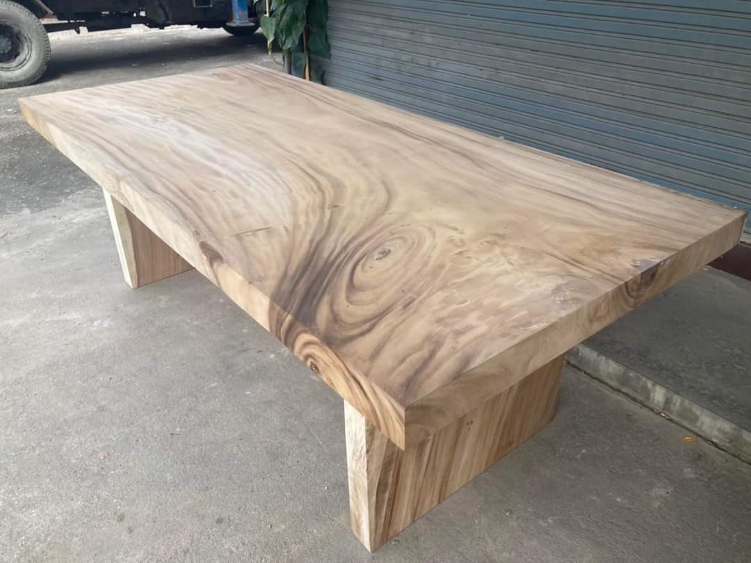 Acacia dining table, Furniture & Home Living, Furniture, Tables & Sets ...