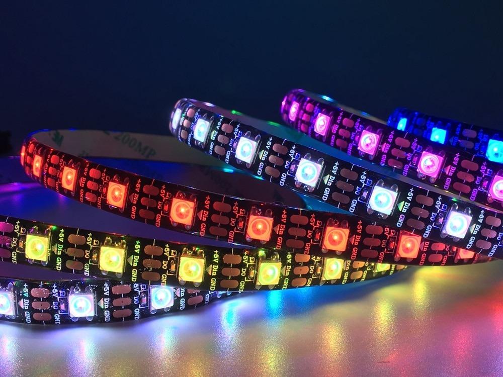 WS2812B DC5V - Addressable RGB Led Strip 5 meters - 300LEDs ...