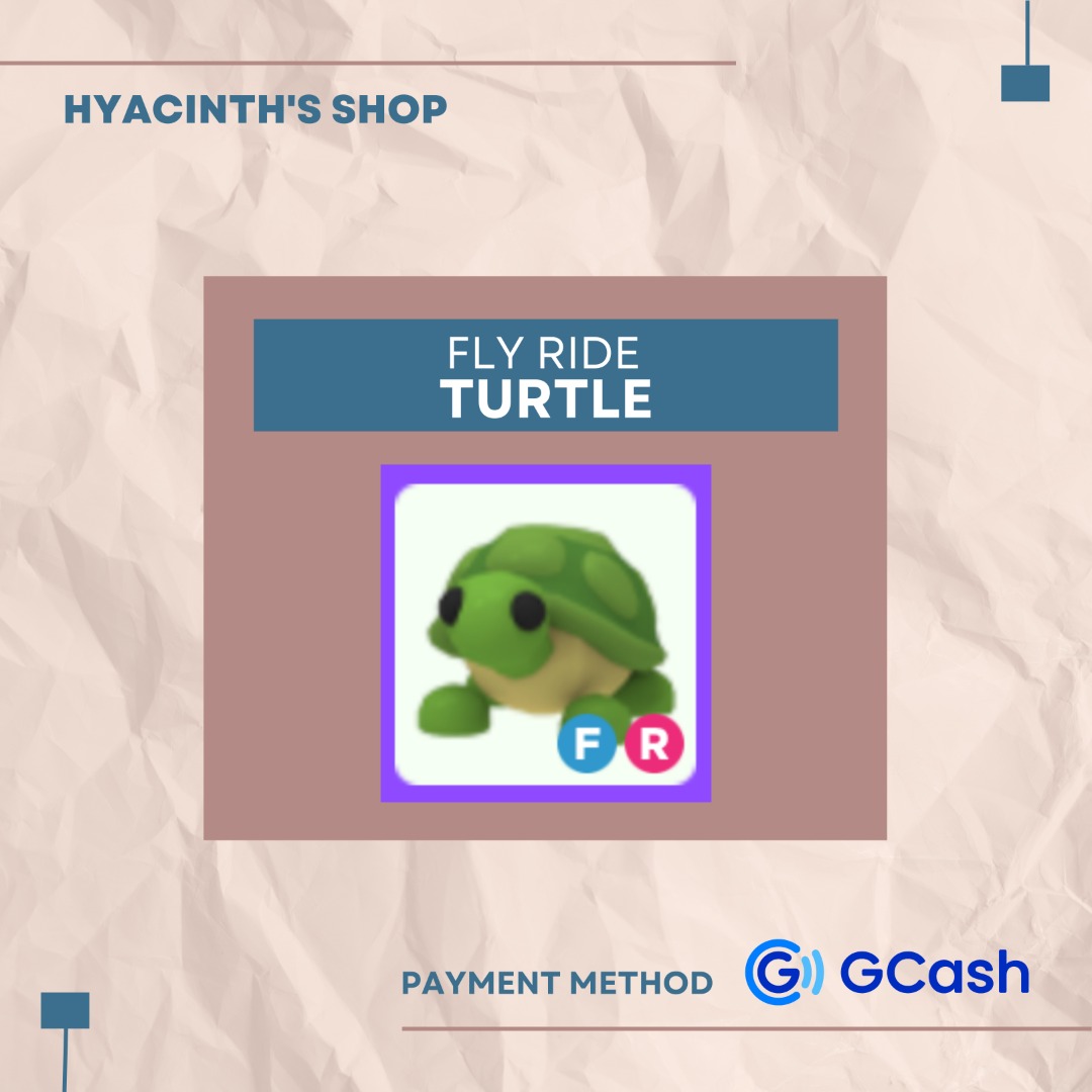 Adopt Me FR Turtle, Hobbies & Toys, Toys & Games on Carousell