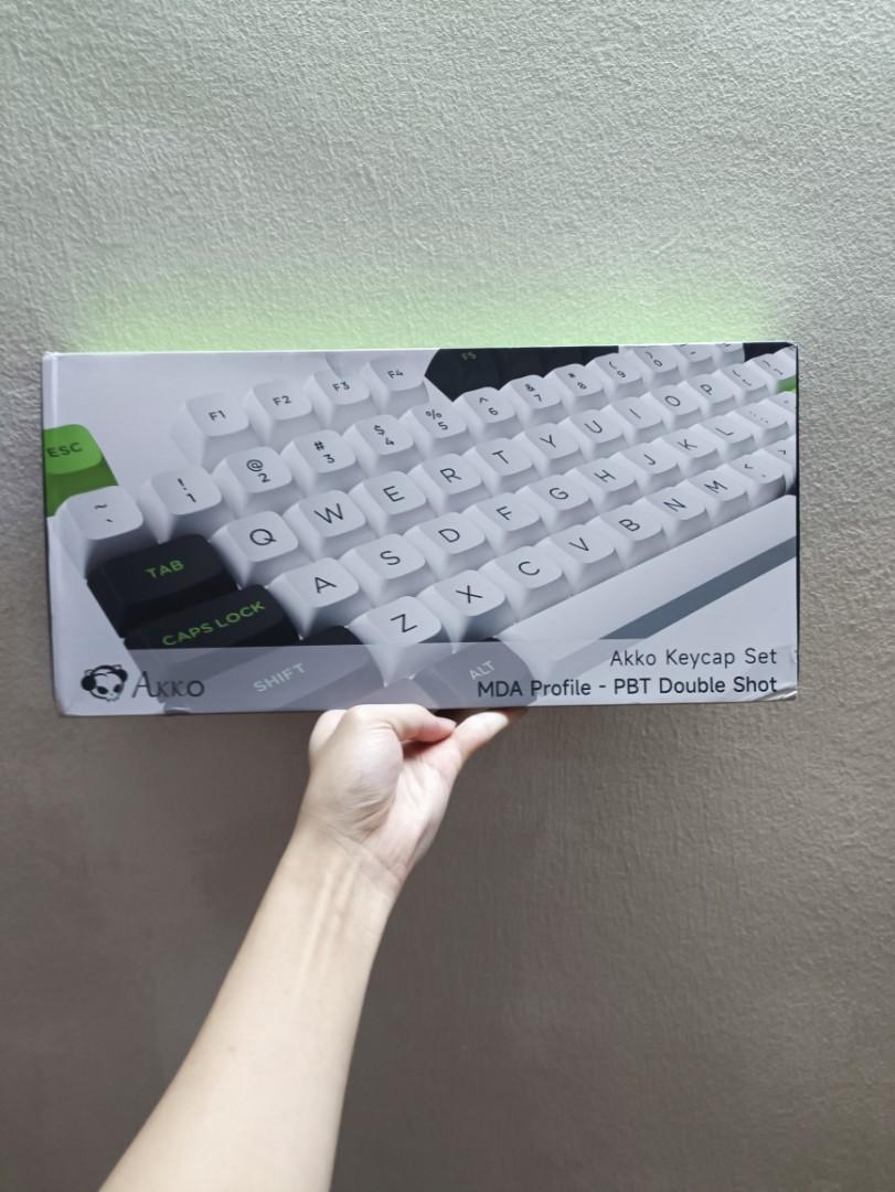Akko mda 227 pbt keycap - panda, Computers & Tech, Parts & Accessories ...