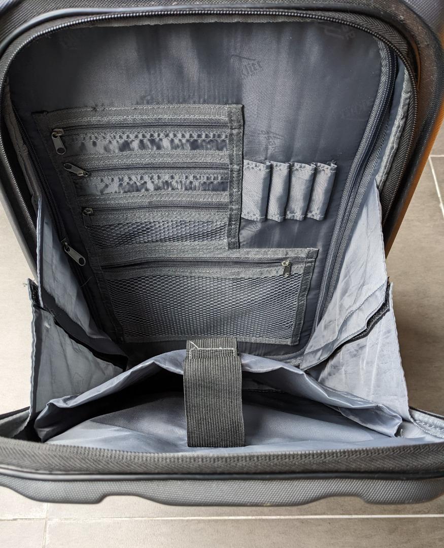 Asaklitt cabin-sized hardshell suitcase with TSA padlock (53x32x18cm ...