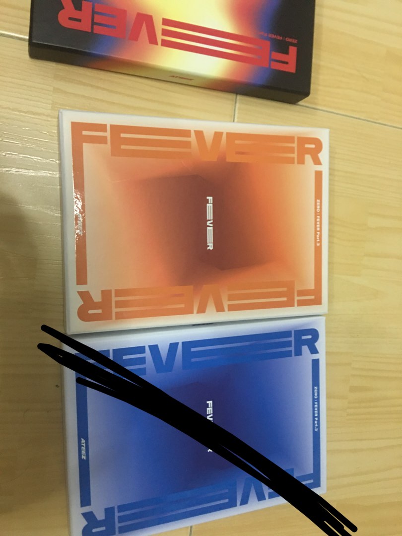 Ateez album(Zero:Fever part 3)(Unsealed), Hobbies & Toys, Memorabilia ...