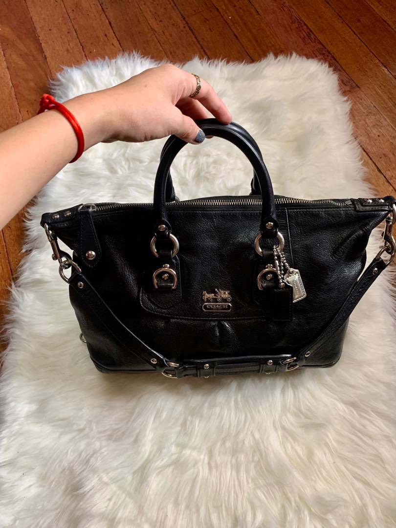 authentic coach 2 way bag, Luxury, Bags & Wallets on Carousell