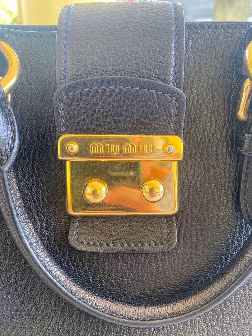 Authentic mui mui twoway bag, Luxury, Bags & Wallets on Carousell