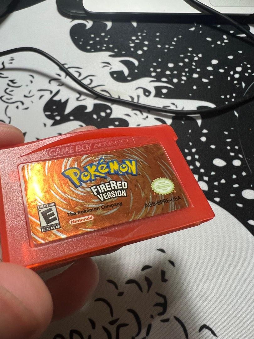 Authentic Pokemon Firered, Video Gaming, Video Games, Nintendo on Carousell