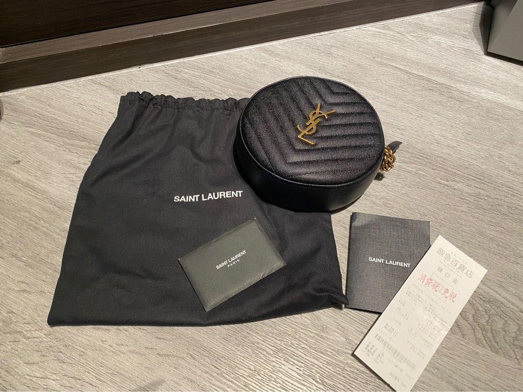 Authentic Yves Saint Laurent YSL Round Camera Bag, Luxury, Bags ...