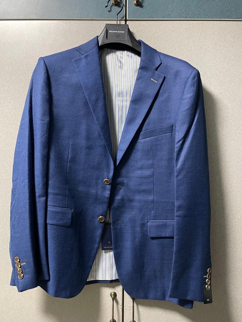 Benjamin Barker Fukaya Classic Blue Jacket, Men's Fashion, Coats ...