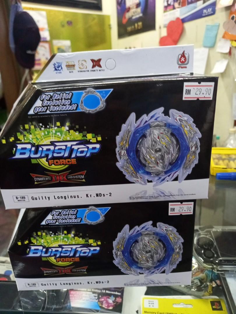 Beyblade guilty longinus,ragnaruk, Hobbies & Toys, Toys & Games on ...