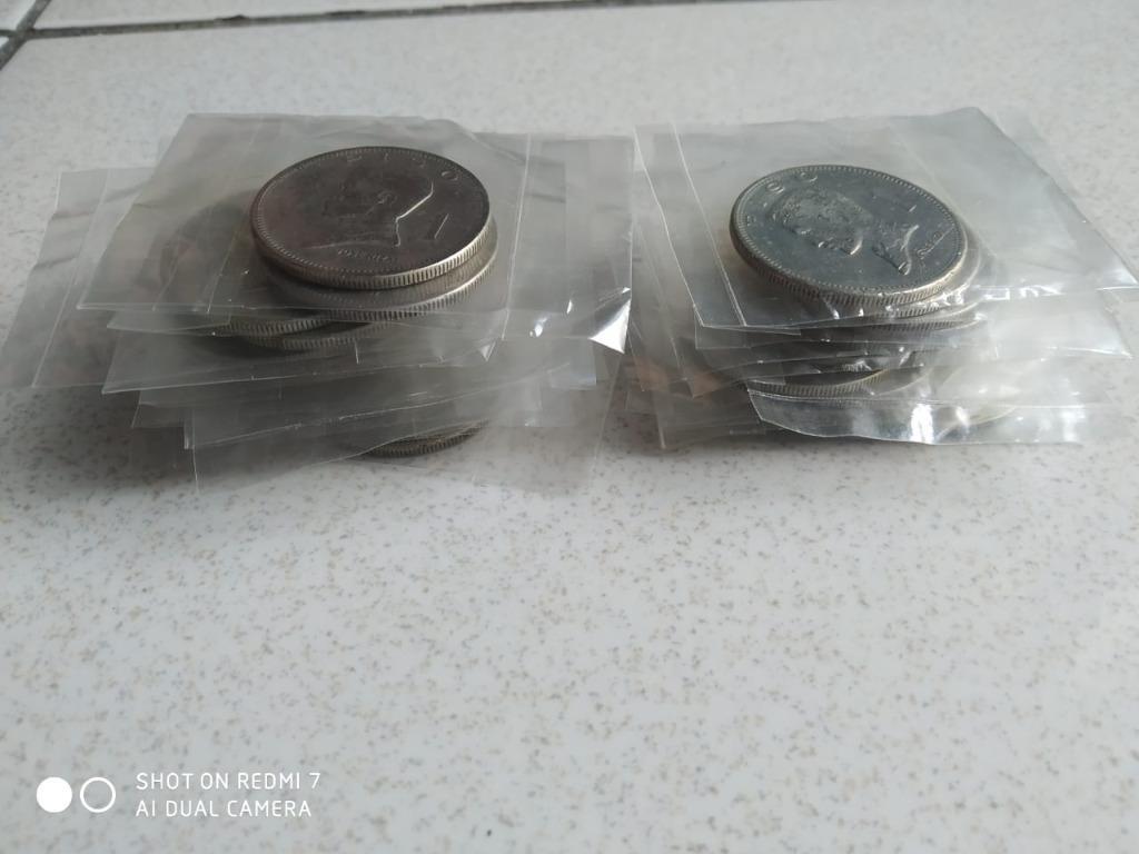 BIG PISO - Old Coin 1972 & 1974 - Jose Rizal Collectibles, Hobbies ...