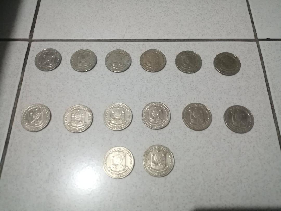 BIG PISO - Old Coin 1972 & 1974 - Jose Rizal Collectibles, Hobbies ...