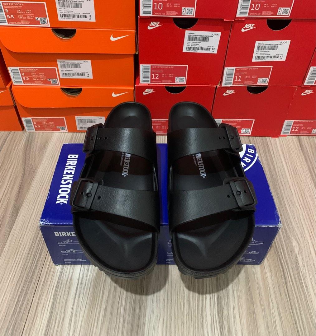 BIRKS ARIZONA EVA BLACK, Men's Fashion, Footwear, Slippers & Slides on ...