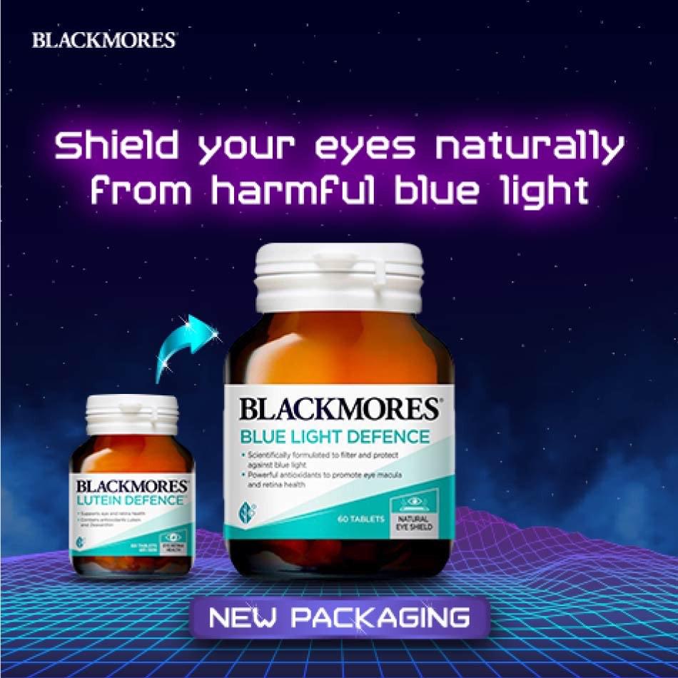 Blackmores blue light defence (60 tablets), Health & Nutrition, Health ...