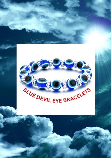 BLUE DEVIL EYE BRACELETS, Hobbies & Toys, Memorabilia & Collectibles ...