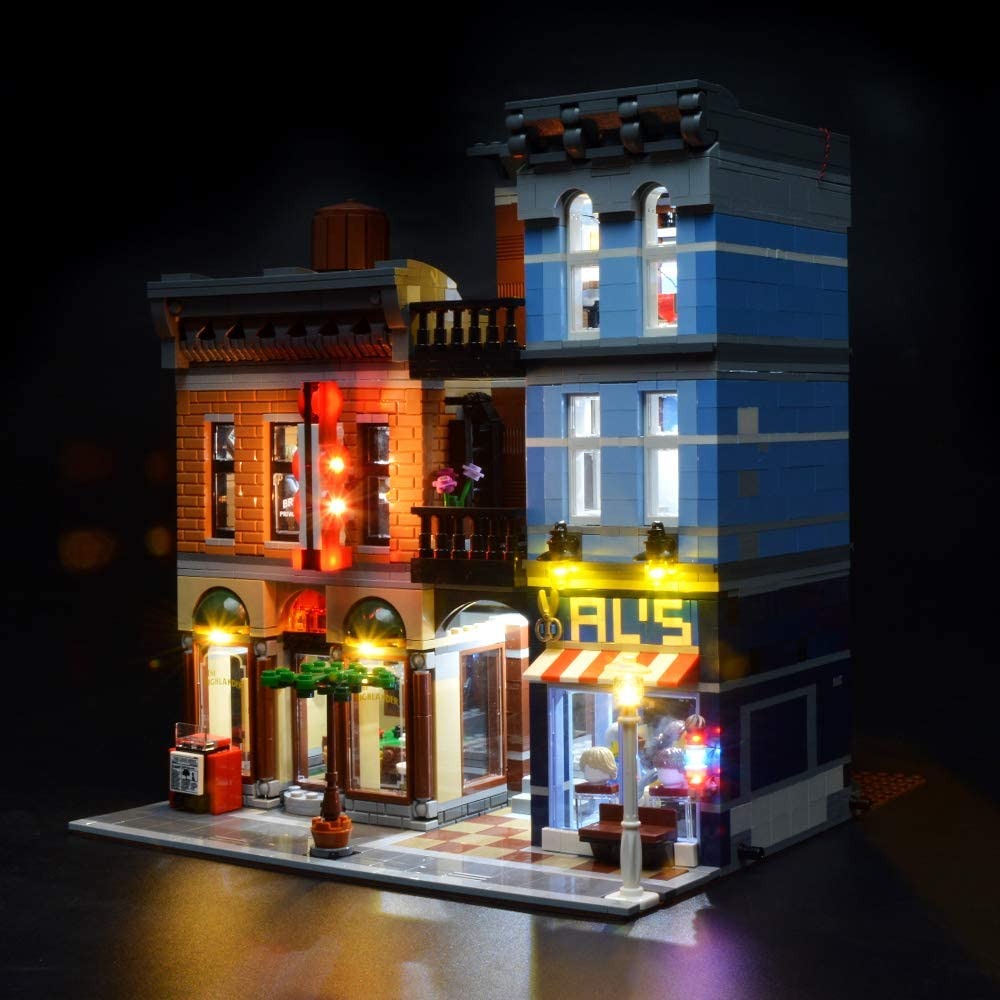 BRIKSMAX Led Lighting Kit for Detective's Office,Compatible with Lego ...
