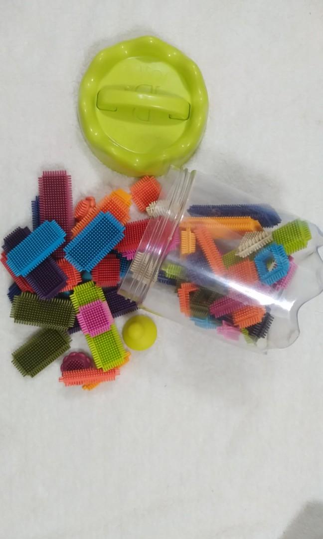 Bristle Stackadoos and Wooden Blocks, Babies & Kids, Infant Playtime on ...