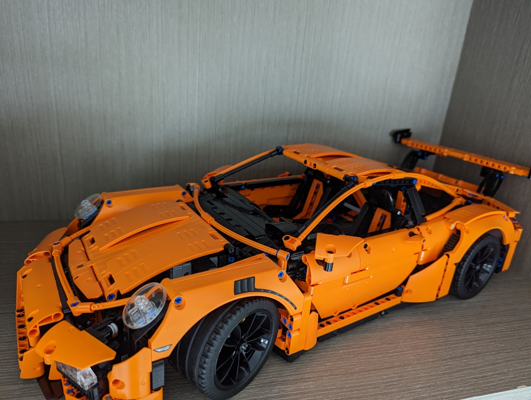 Built Lego 42056 Technic Porsche 911 GT3 RS, Hobbies & Toys, Toys ...