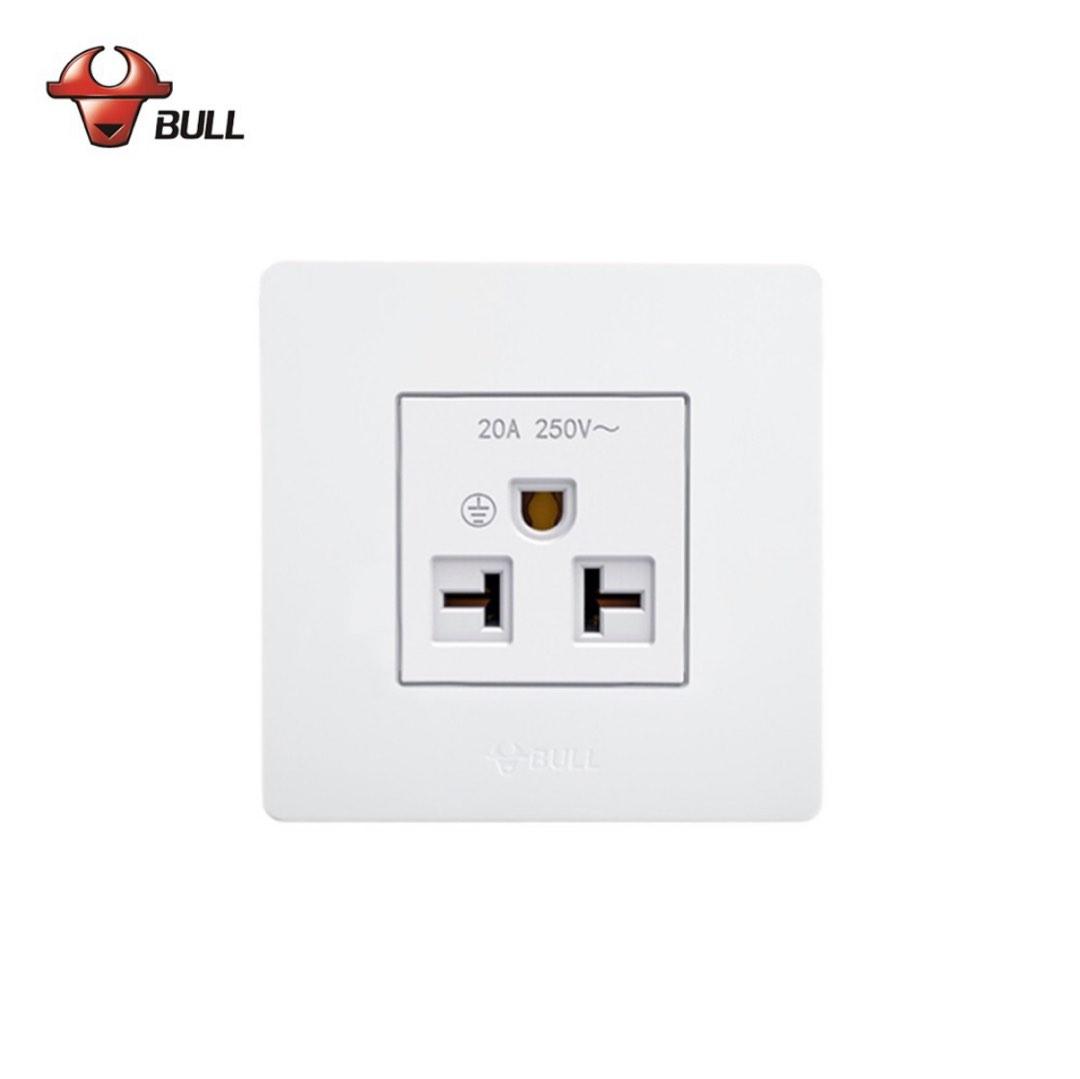 BULL 1 Gang Aircon Socket G06Z110, TV & Home Appliances, Electrical ...
