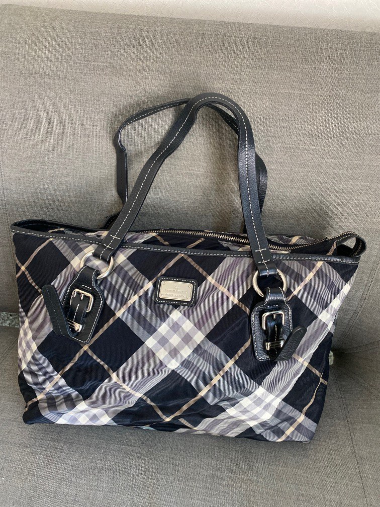 Burberry Blue Label checked shoulder bag, Luxury, Bags & Wallets on ...