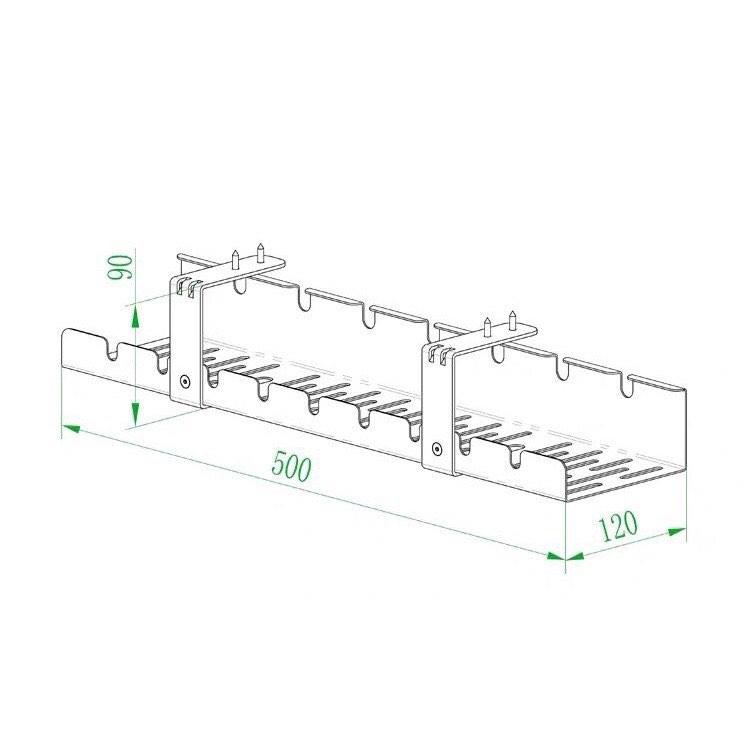 Cable management tray, Furniture & Home Living, Furniture, Tables ...