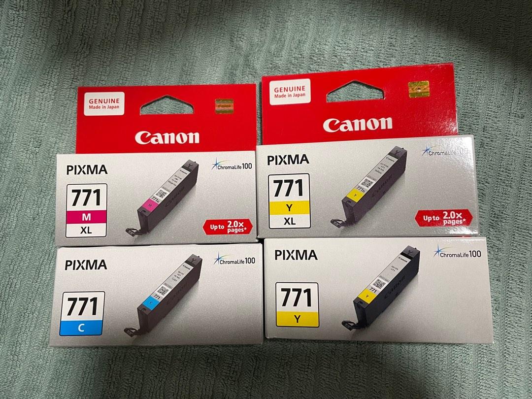Canon Pixma Ink Cartridges 771, Computers & Tech, Printers, Scanners ...