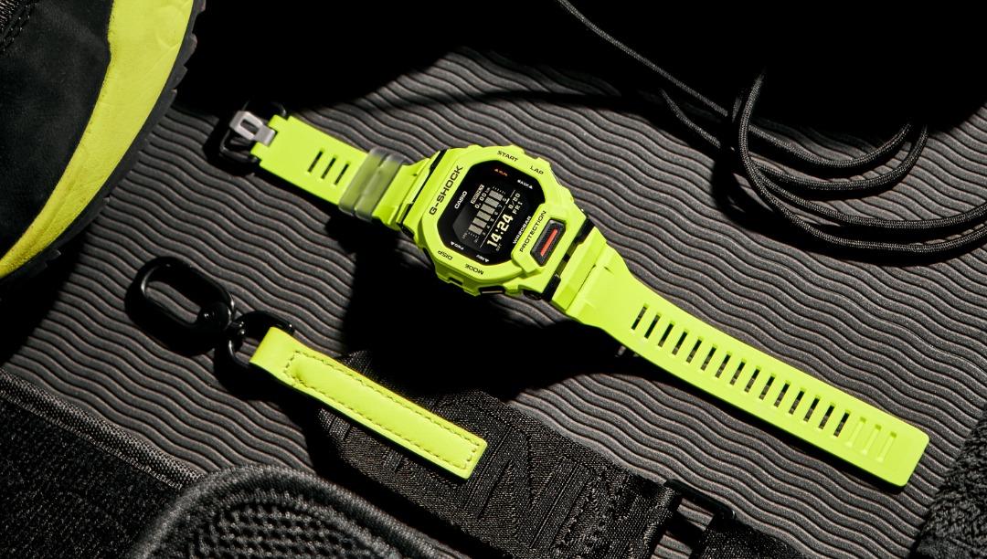 Casio G-SHOCK G-Squad Neon Green Bluetooth Watch GBD-200-9, Luxury ...