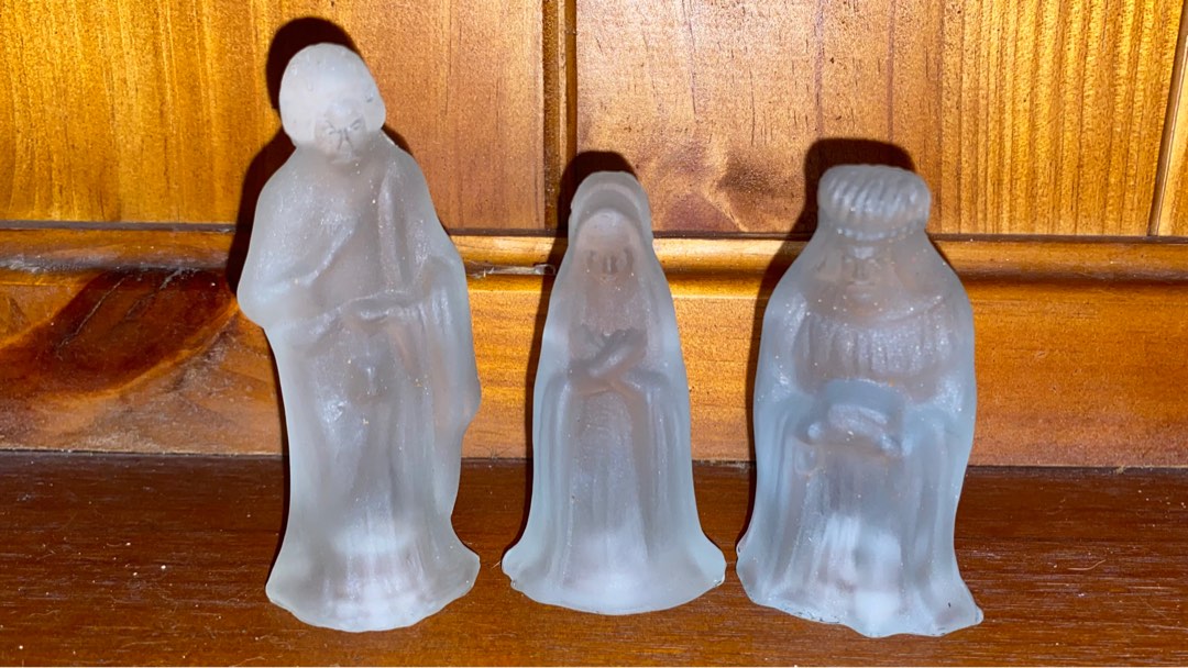 Catholic glass figures, Hobbies & Toys, Memorabilia & Collectibles ...