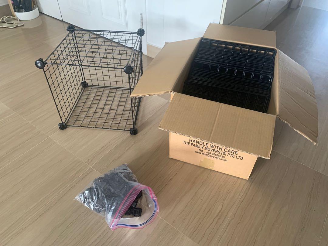 C&C Metal Storage Cube Grid, Furniture & Home Living, Home Improvement ...