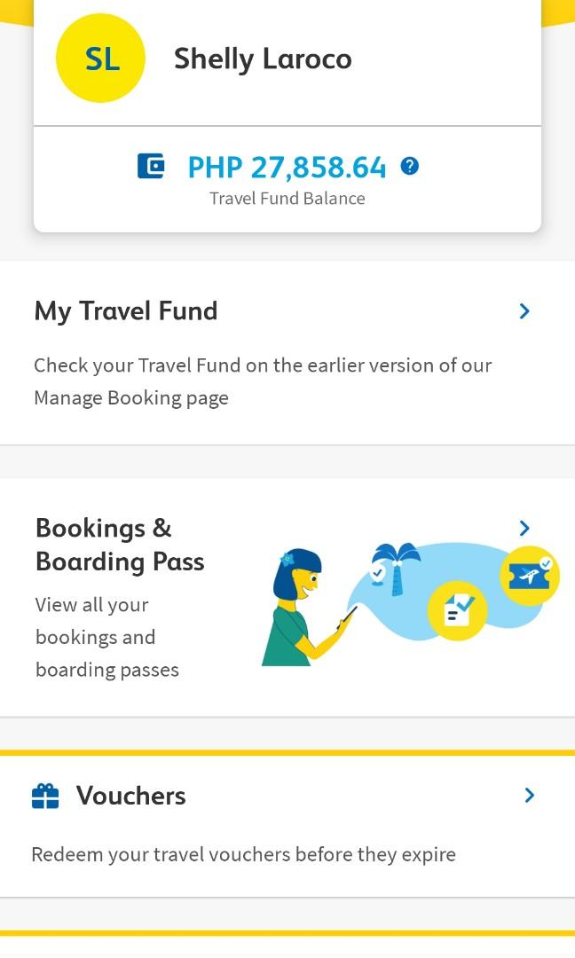 Cebu Pacific Travel Fund, Tickets & Vouchers, Flights & Overseas ...