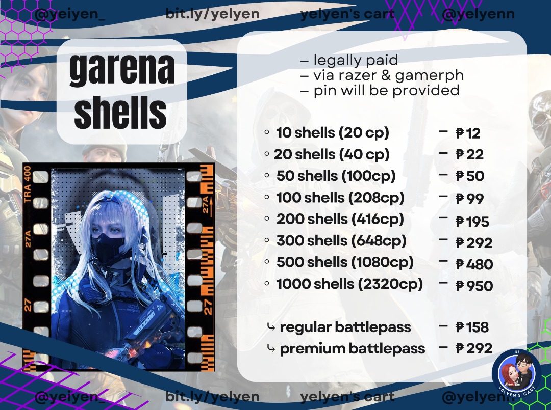 Cheap Garena Shells | CODM, LOL, Video Gaming, Video Games, Others on ...