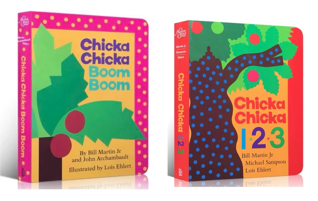 Chicka Chicka Boom Boom/ 123 (Board Book), Hobbies & Toys, Books ...