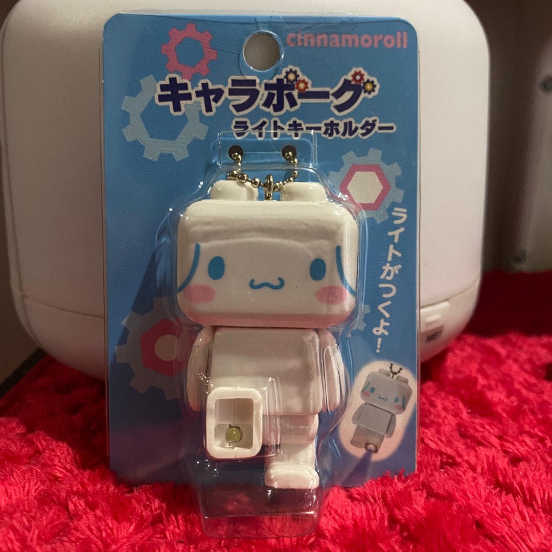 CINNAMOROLL LED LIGHT KEYCHAIN, Hobbies & Toys, Toys & Games on Carousell