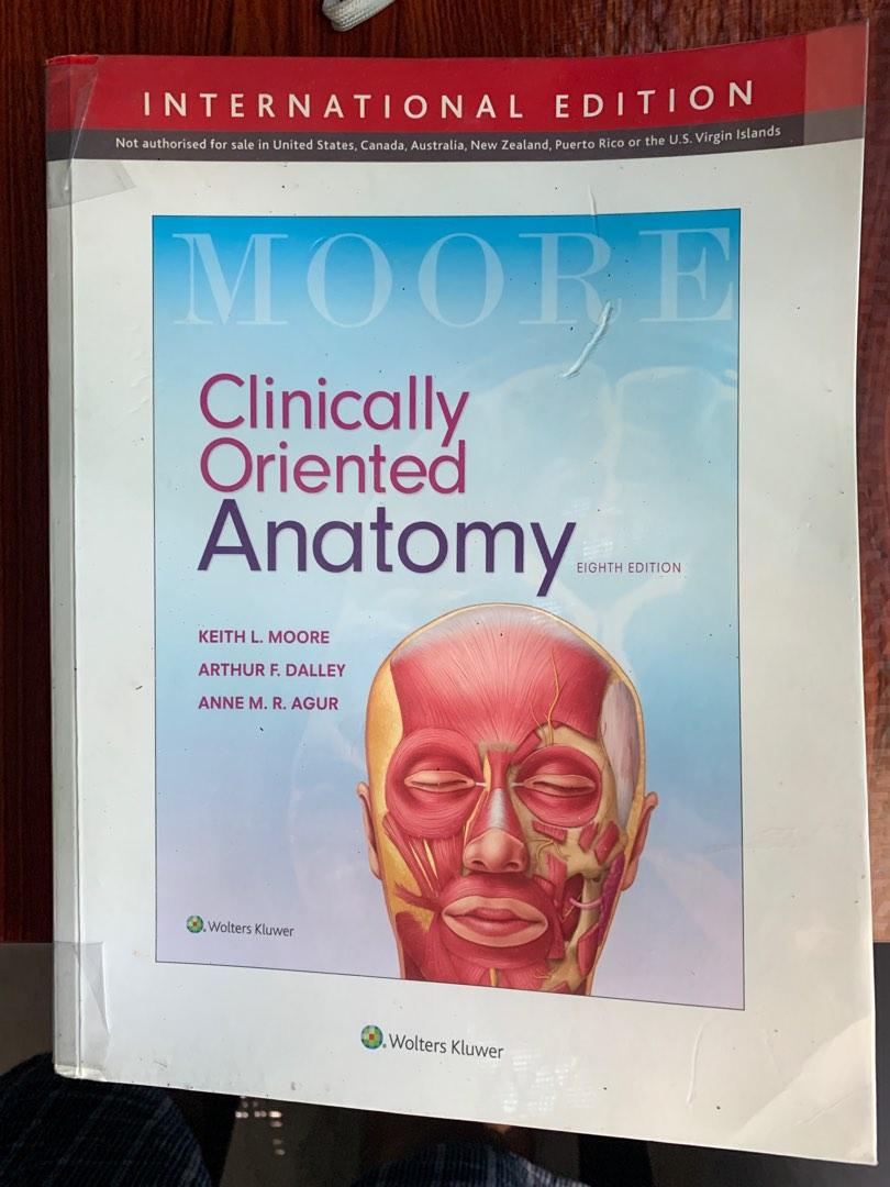 Clinically Oriented Anatomy (8th ed) by Moore, Hobbies & Toys, Books ...