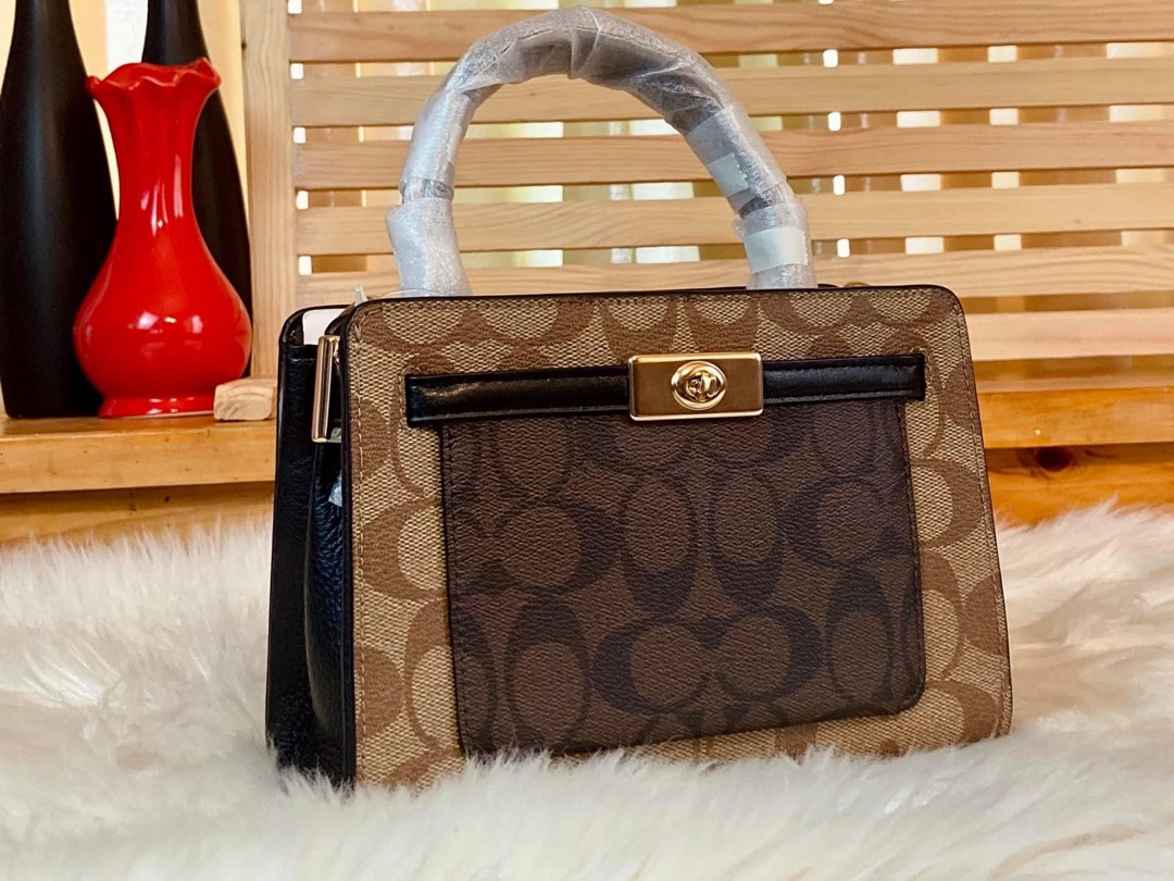 Coach Mini Lane Crossbody, Luxury, Bags & Wallets on Carousell