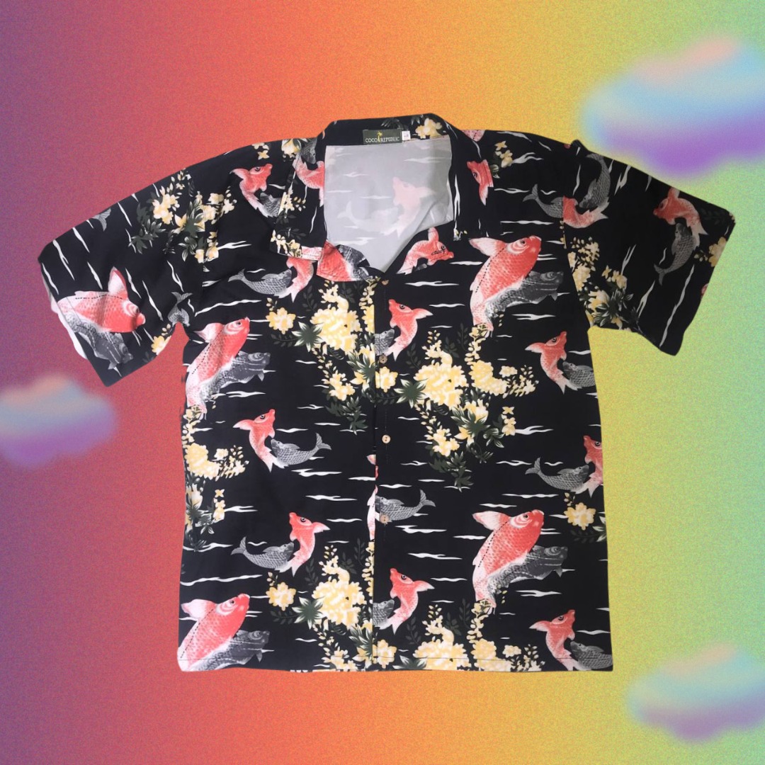 COCO REPUBLIC BUTTON DOWN POLO, Men's Fashion, Tops & Sets, Tshirts ...