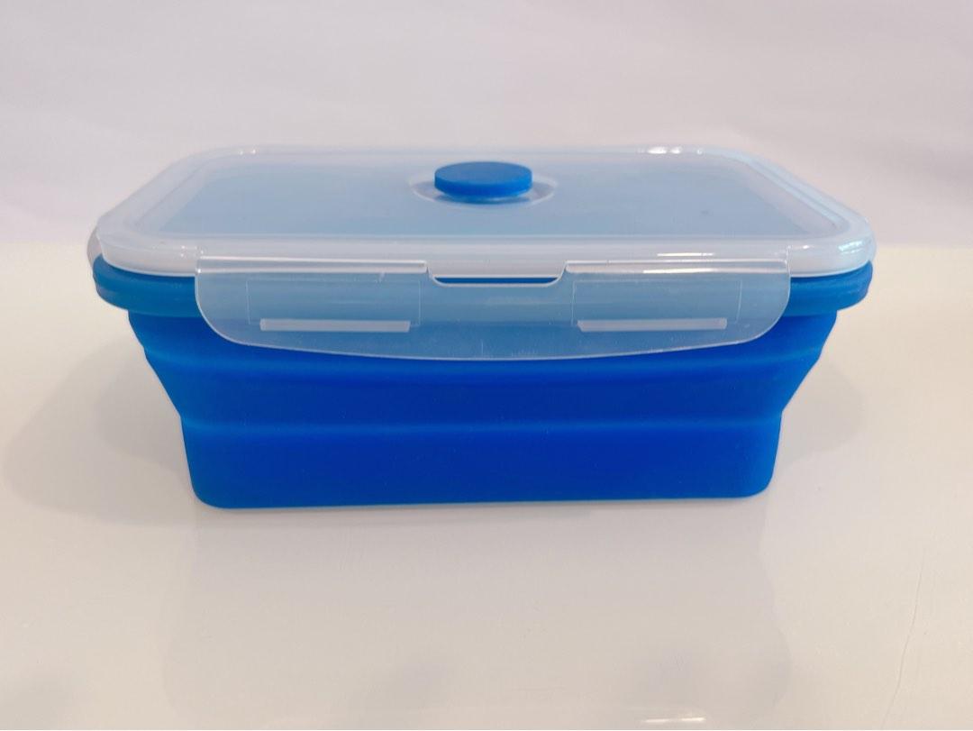 Collapsible Silicon Tupperware Lunch Box, Furniture & Home Living ...