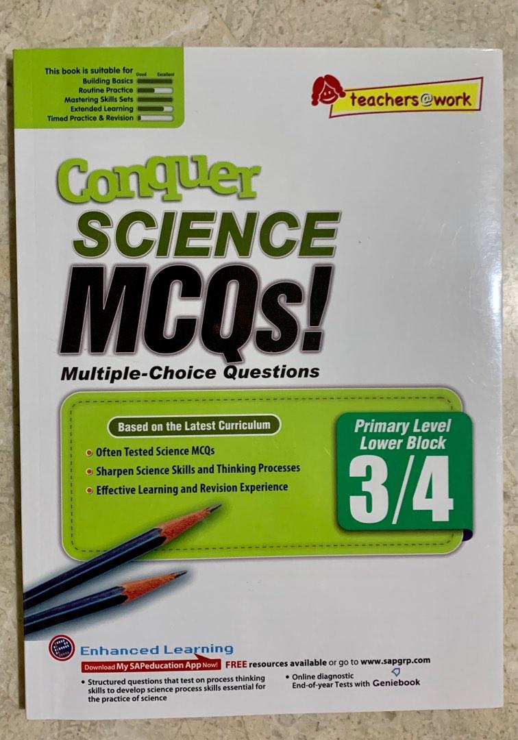 Conquer Science MCQ P3 P4 Lower science, Hobbies & Toys, Books ...