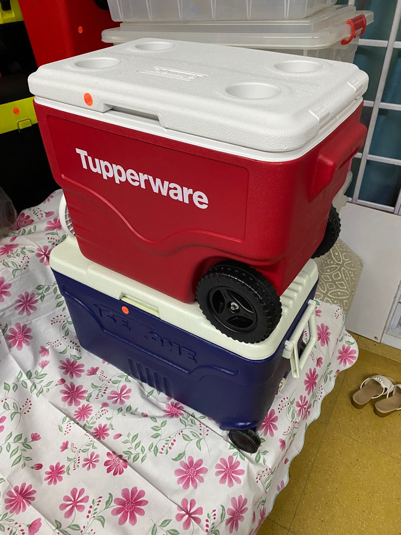 Coolers boxes with wheels, Sports Equipment, Fishing on Carousell