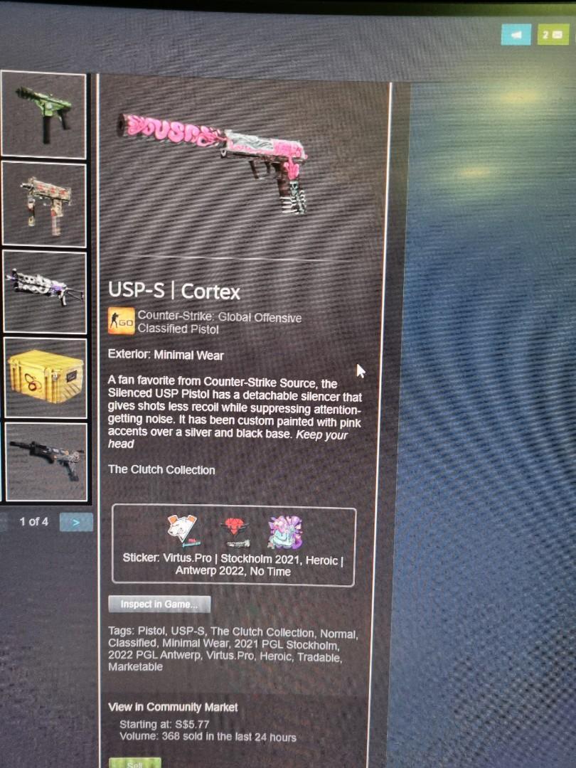 Csgo Skins, Video Gaming, Video Games, Others on Carousell