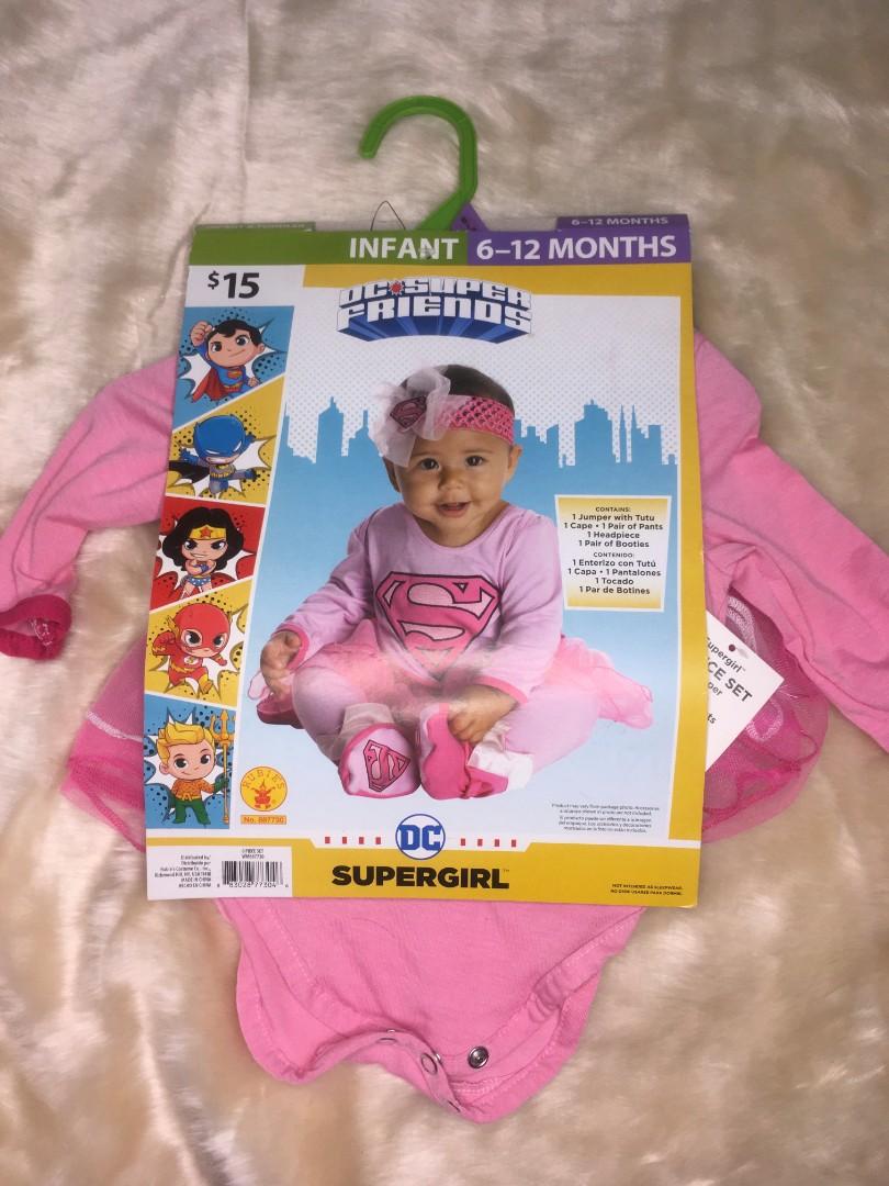 DC Comics Baby SUPERGIRL Costume, Babies & Kids, Babies & Kids Fashion ...