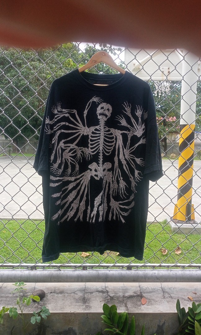 Dead cross Band shirt,Promo tee ,Album tee, skull print skeleton print ...